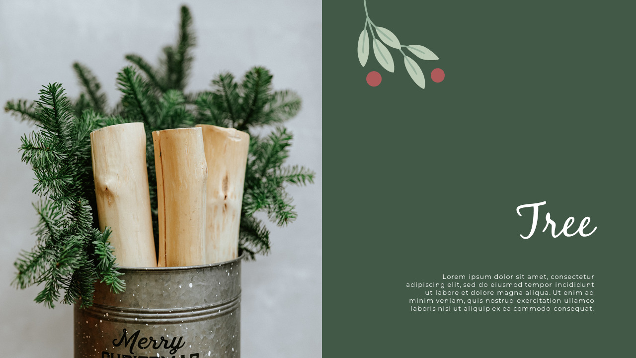 A Very Merry Christmas Presentation Format