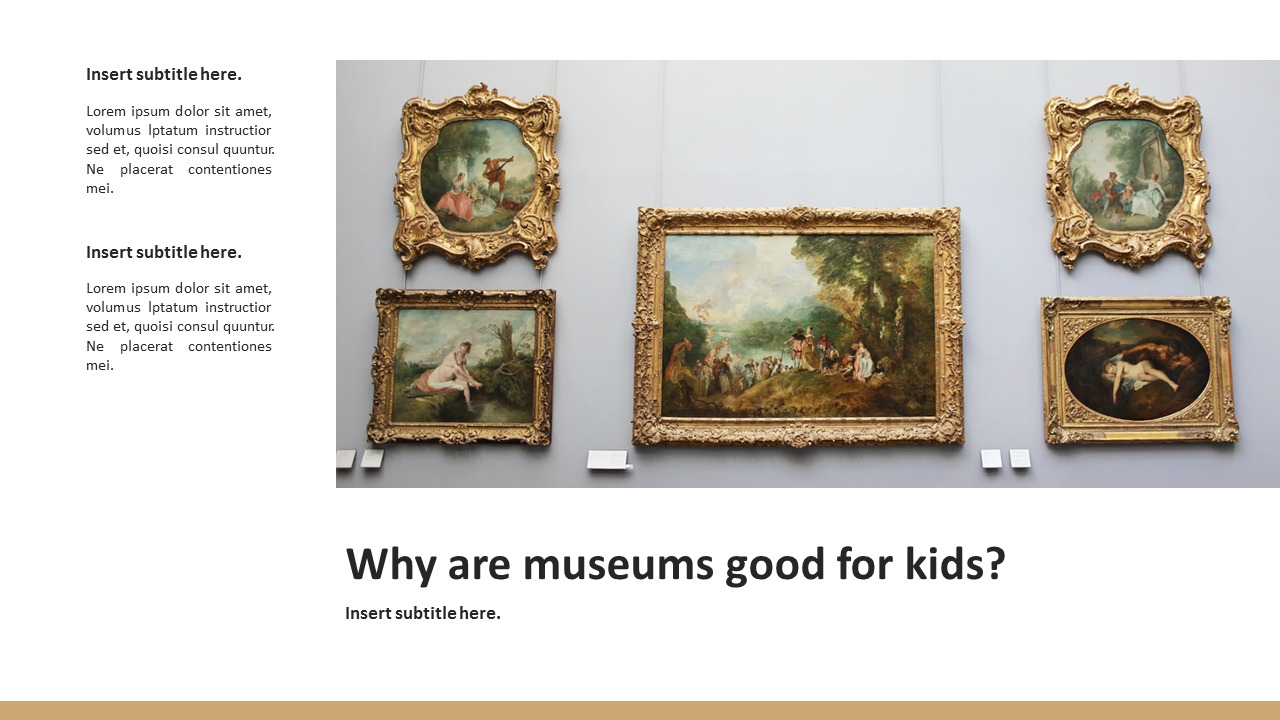 Museum PowerPoint Backgrounds