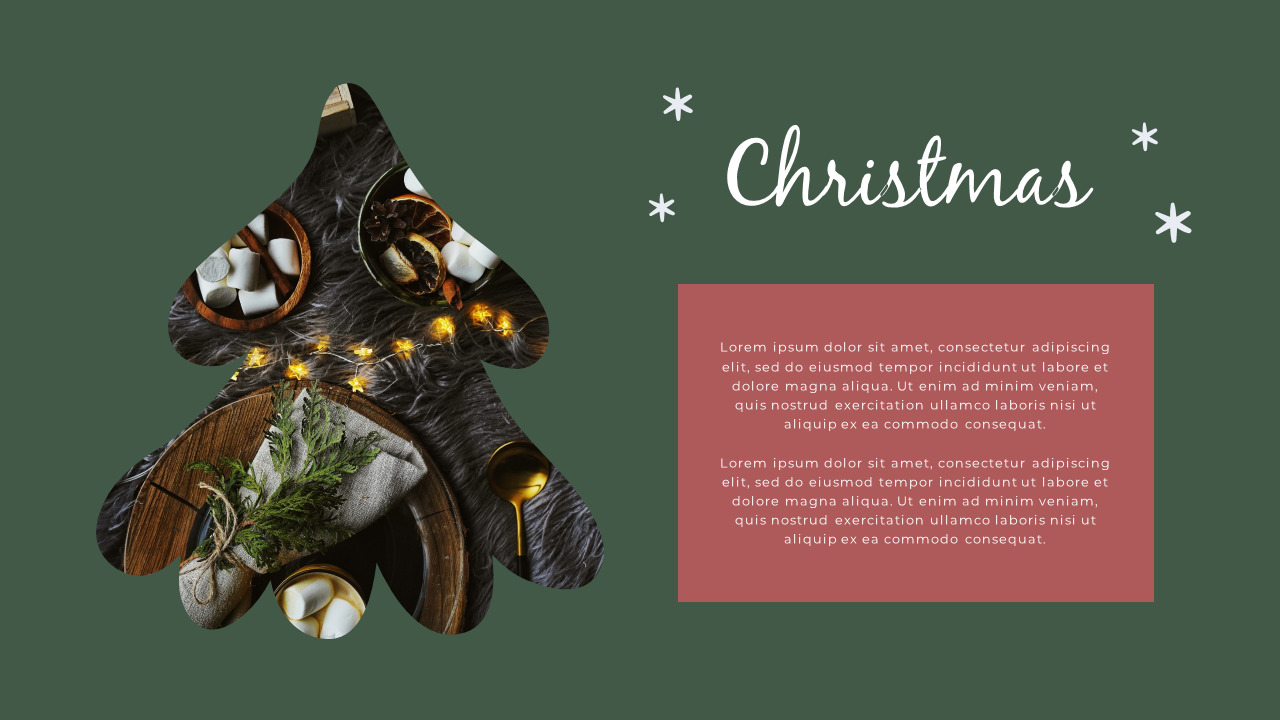 A Very Merry Christmas Presentation Format