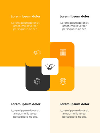 Geometric Background Business Report PowerPoint Template