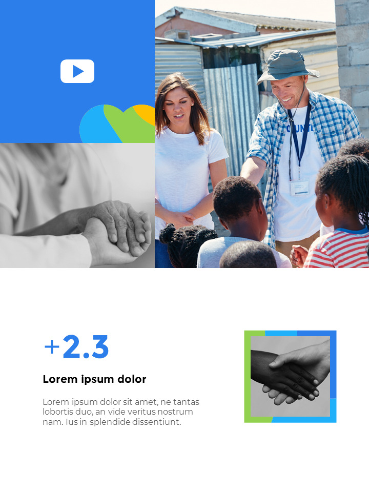 Group of Volunteer PowerPoint Design