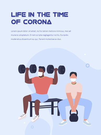 Life after the COVID-19 vaccine Theme Presentation Templates