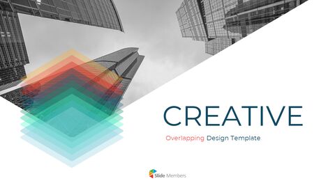 Overlapping Creative Business PPT Design