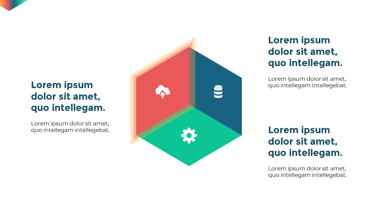 Overlapping Creative Business PPT Design