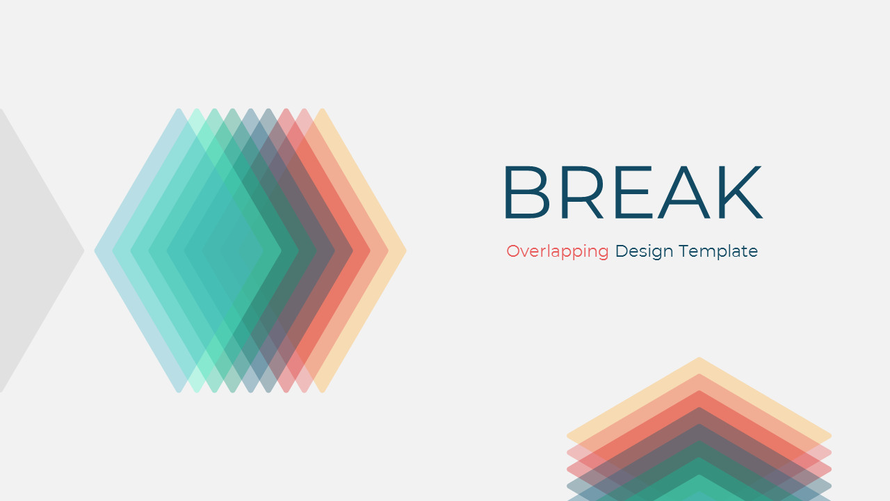 Overlapping Creative Business PPT Design