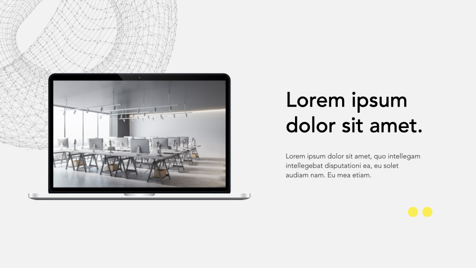 Abstract Graphics Business Simple Apple Keynote Template