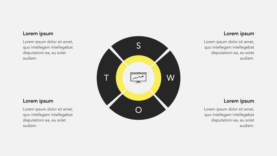 Abstract Graphics Business Simple Apple Keynote Template