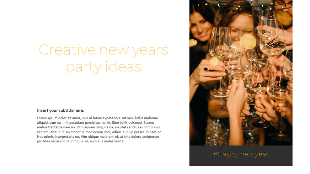 Happy New Year Google Slides Templates for Your Next Presentation