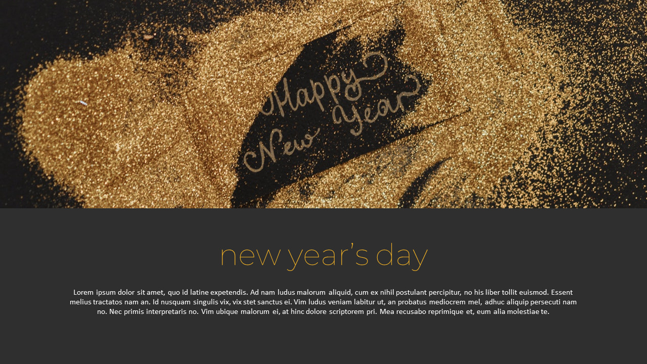 Feliz año nuevo Plantillas de Presentaciones de Google para su próxima ...