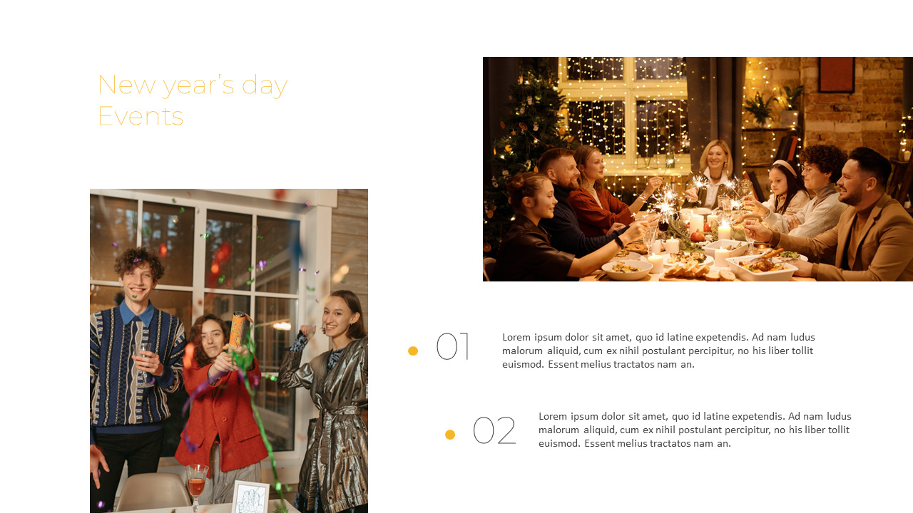 Happy New Year Google Slides Templates for Your Next Presentation