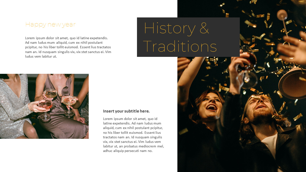 Happy New Year Google Slides Templates for Your Next Presentation