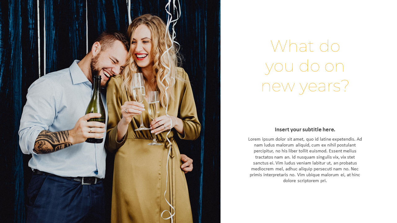 Happy New Year Google Slides Templates for Your Next Presentation