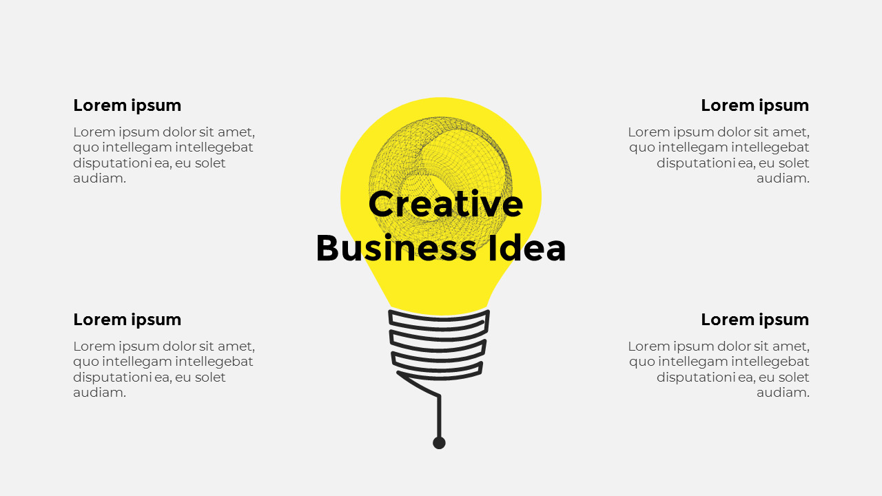 Abstract Graphics Business Simple Simple Slides Design