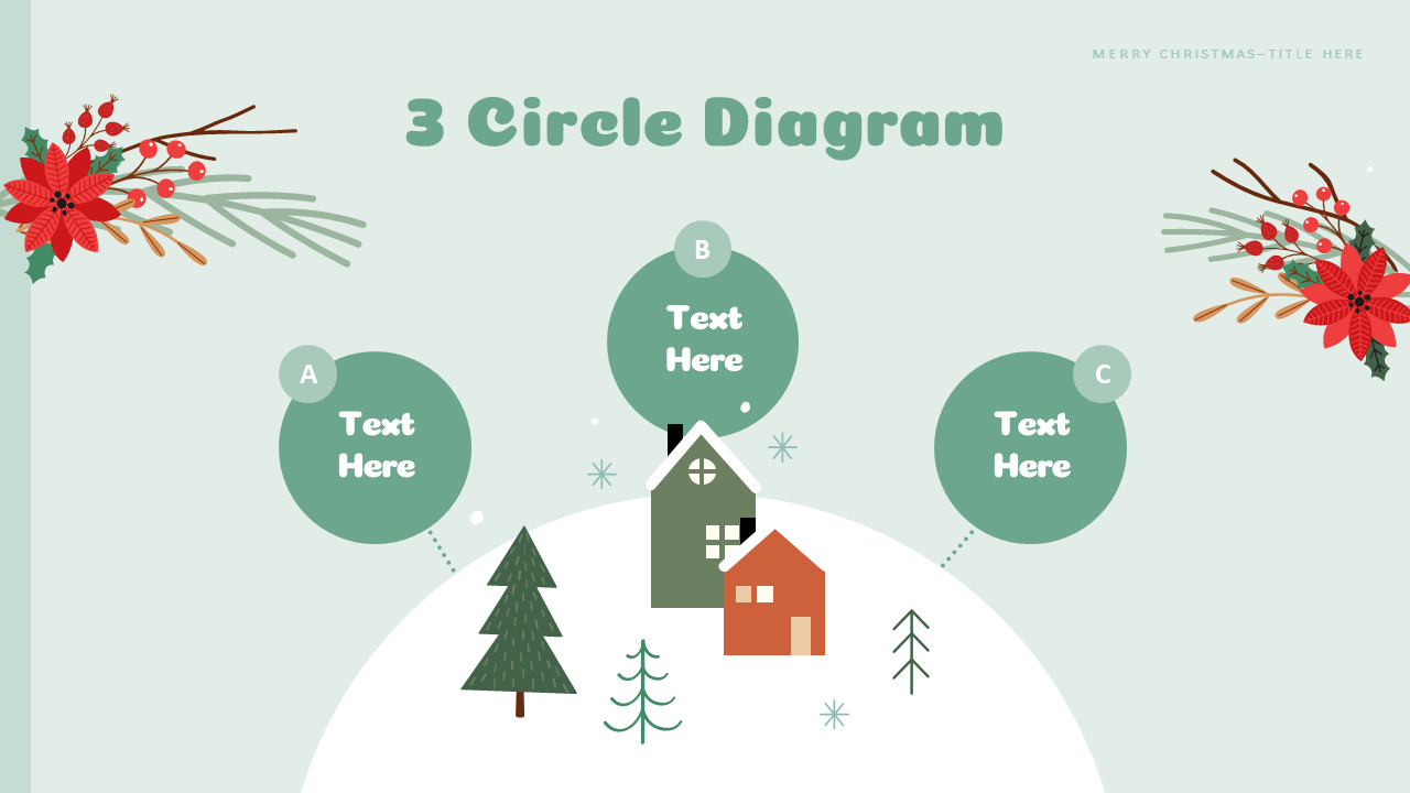 Happy Christmas template google slides|Lifestyle