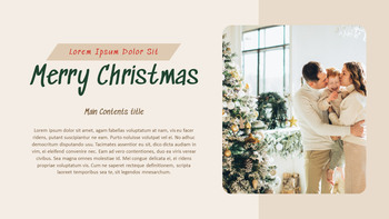 Merry Christmas Google Slides Presentation