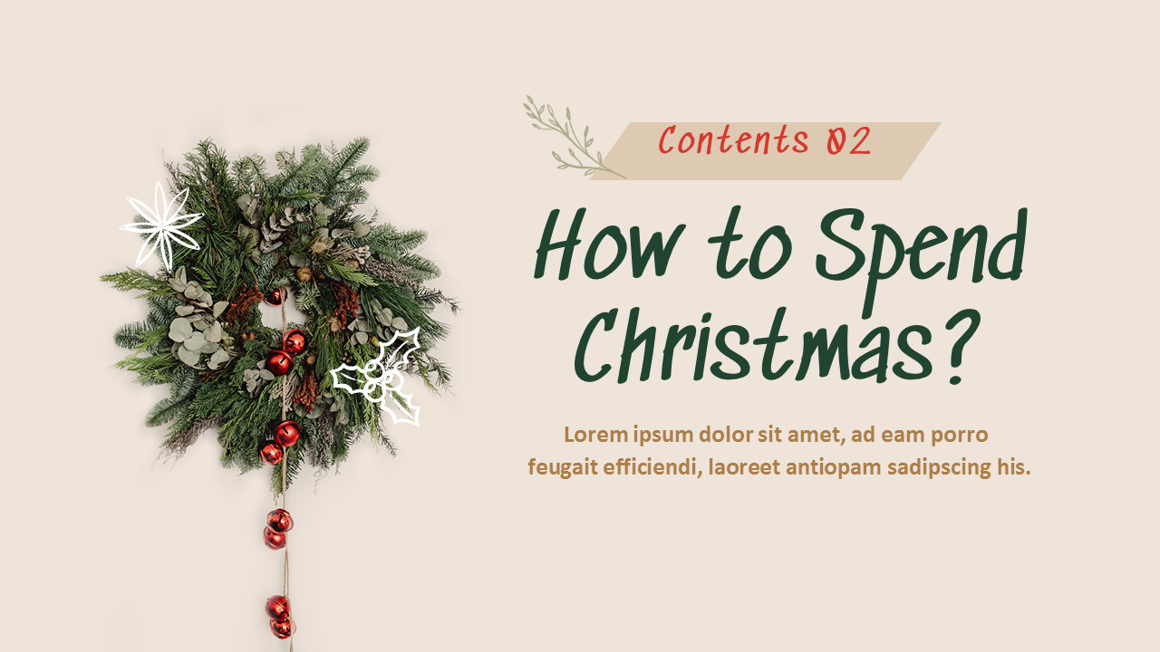 Merry Christmas Google Slides Presentation