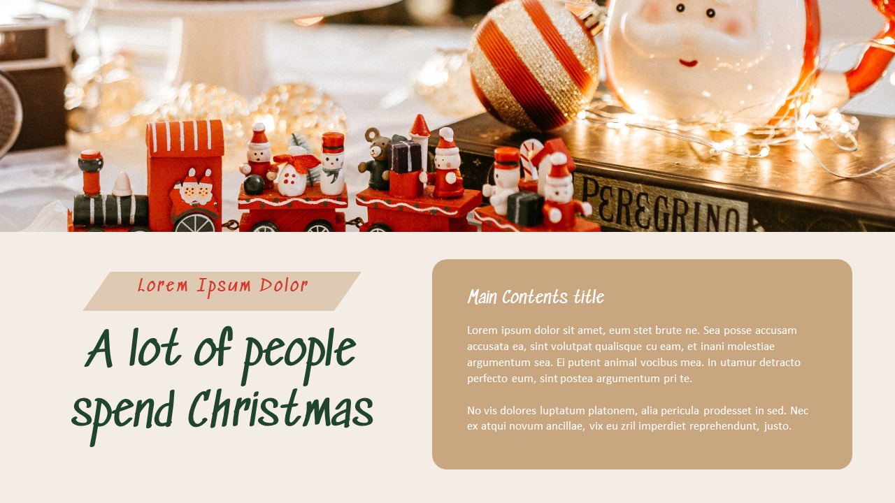 Merry Christmas Google Slides Presentation