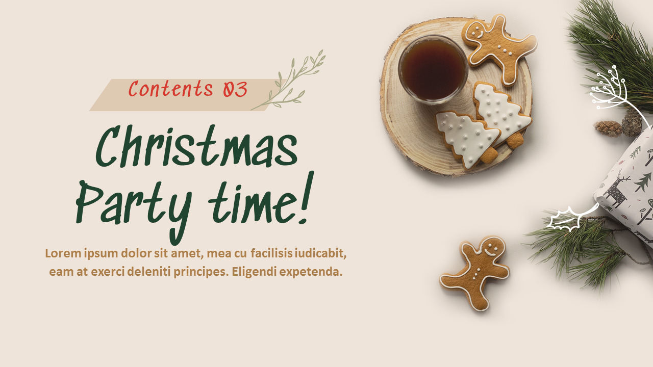 Merry Christmas Google Slides Presentation