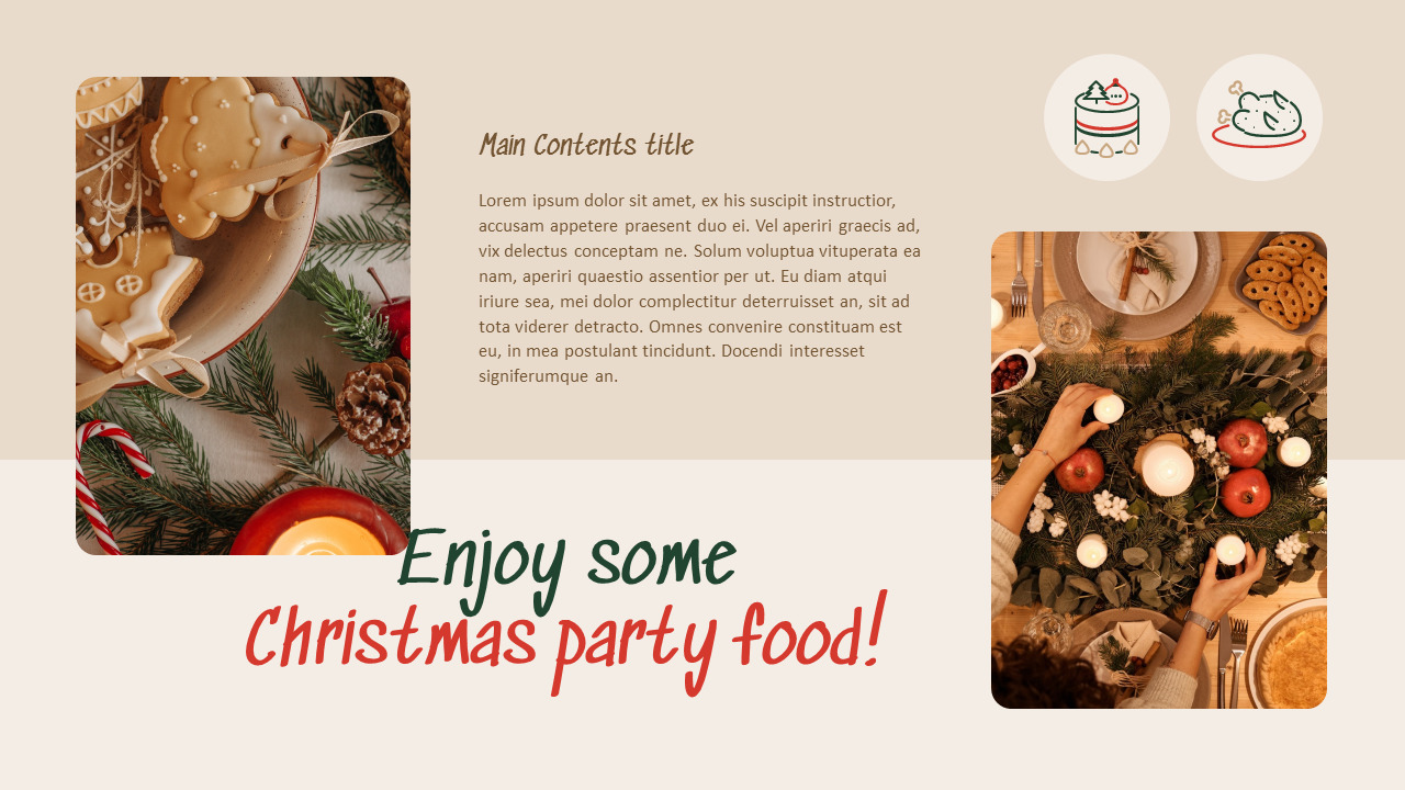 Merry Christmas Google Slides Presentation