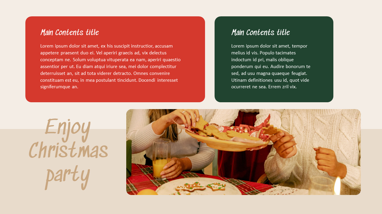 Merry Christmas Google Slides Presentation