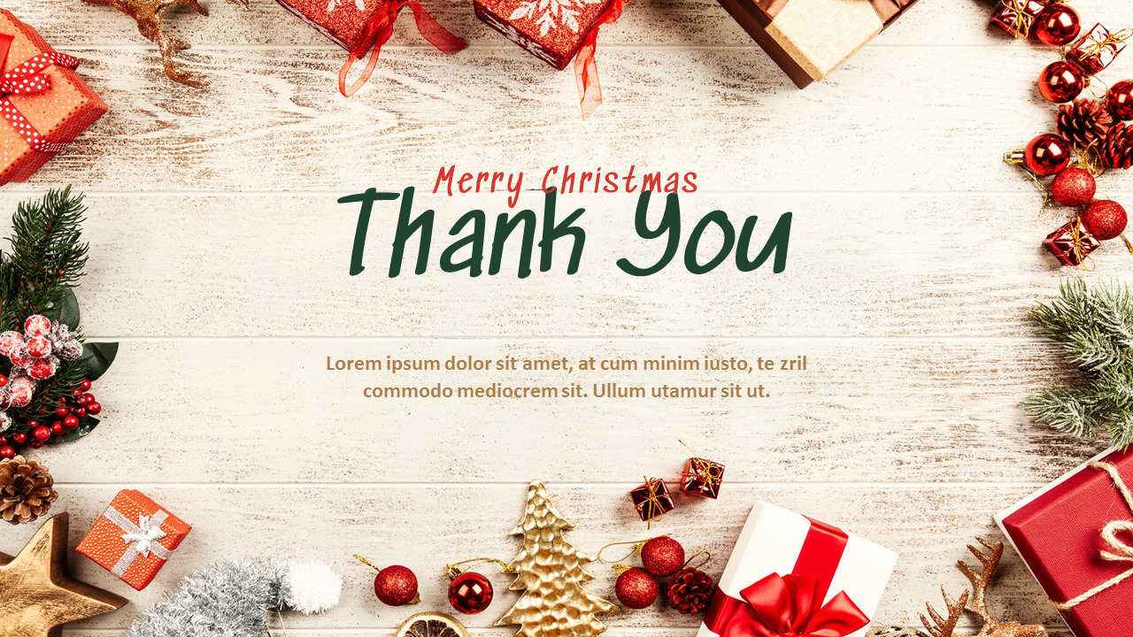 Merry Christmas Google Slides Presentation