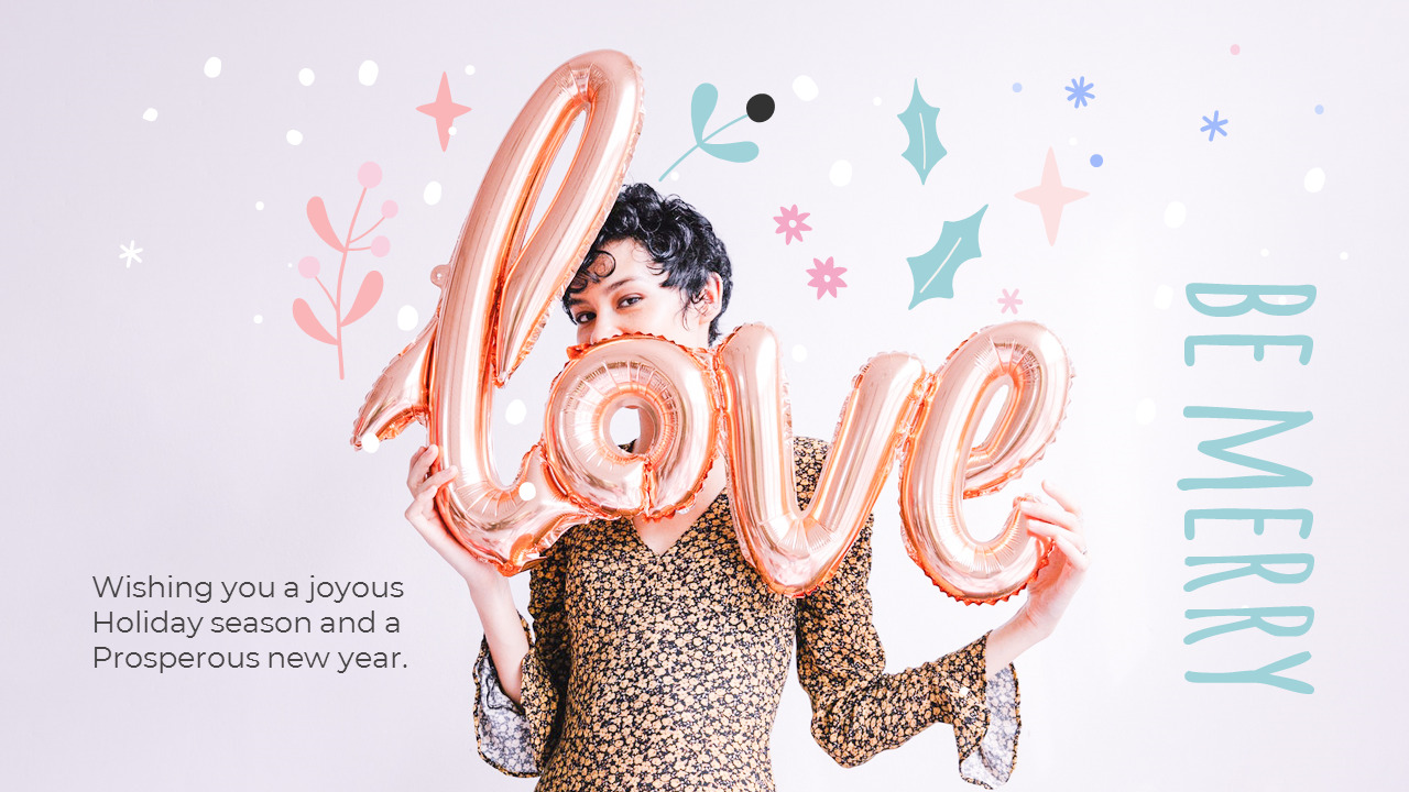 Season's Greetings Presentation Google Slides Templates