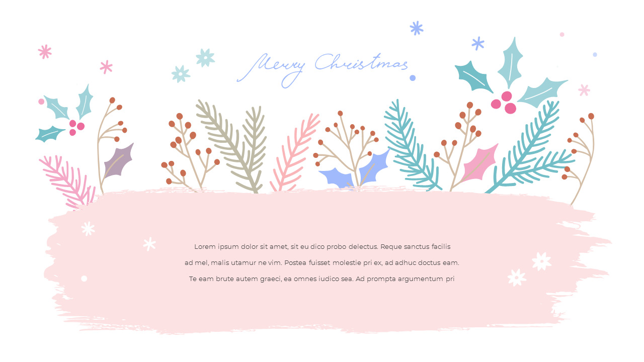Season's Greetings Presentation Google Slides Templates