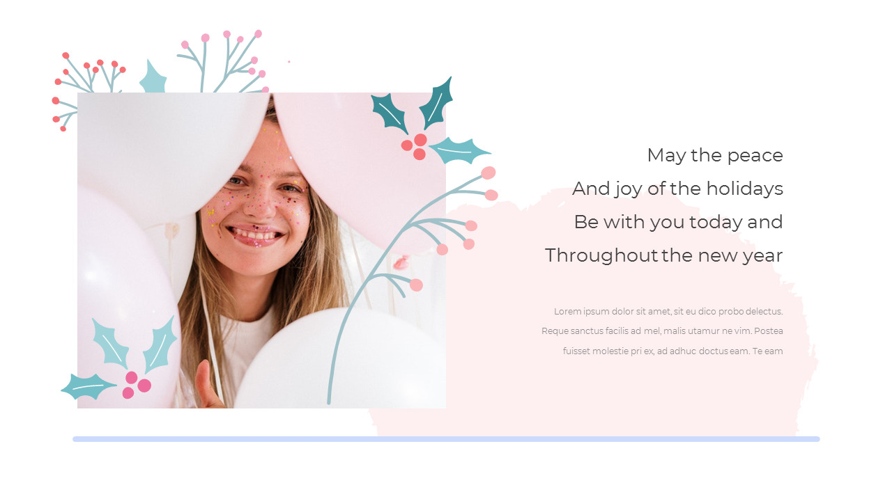 Season's Greetings Presentation Google Slides Templates