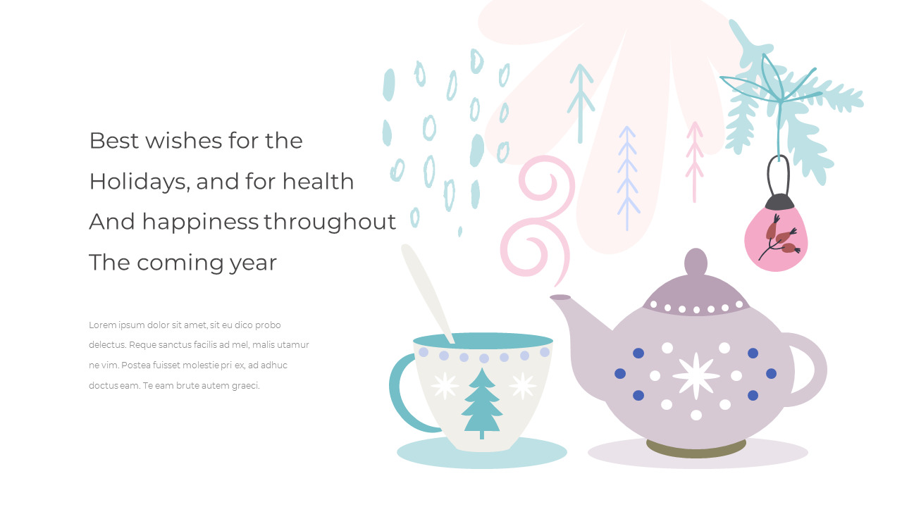 Season's Greetings Presentation Google Slides Templates