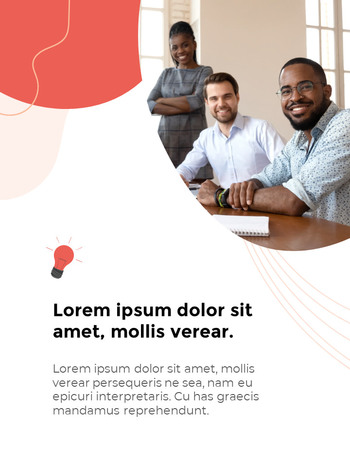 Company Business Report Abstract Back Business Presentation PPT