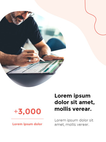 Company Business Report Abstract Back Business Presentation PPT