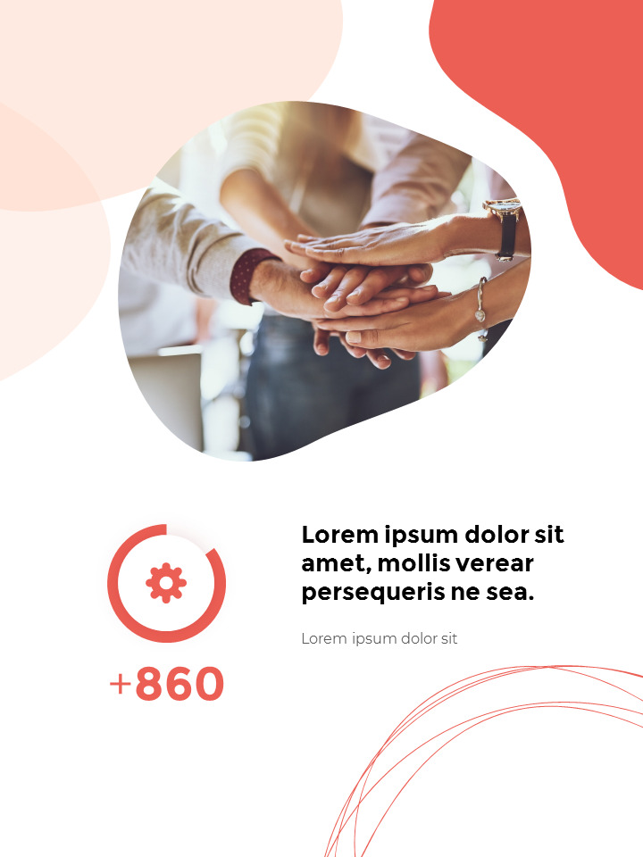 Company Business Report Abstract Back Business Presentation PPT