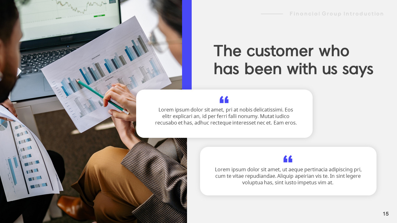 Financial Group PPT Presentation