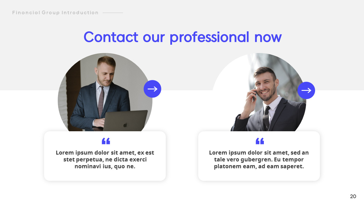 Financial Group PPT Presentation