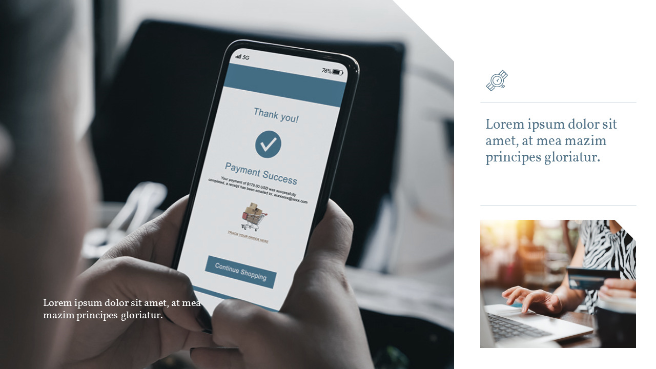 Online Shopping mall Proposal Presentation Templates