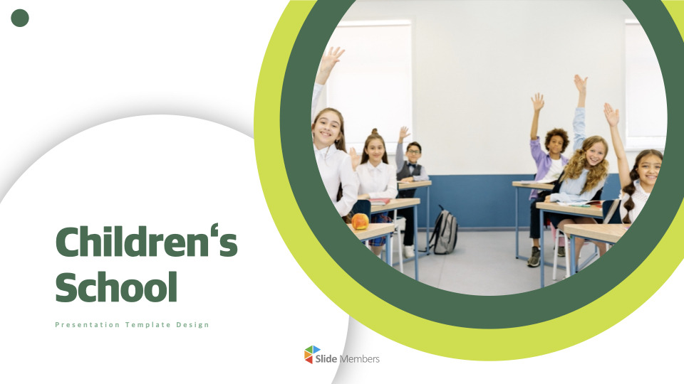 Children's School Theme Keynote Design|Lifestyle