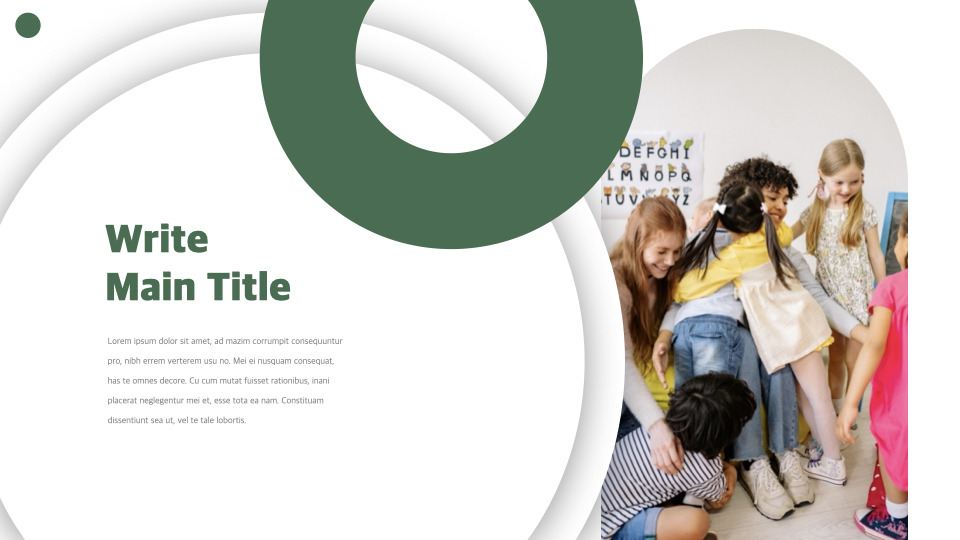 Childrens School Theme Keynote Design|Lifestyle