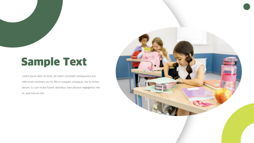Children's School Theme Keynote Design|Lifestyle