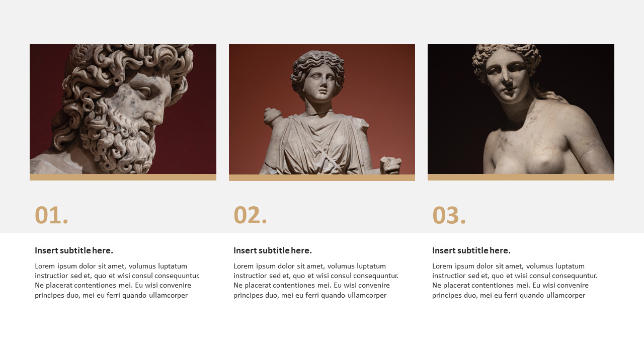 Museum Google Slides Template Diagrams Design