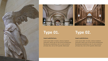 Museum Google Slides Template Diagrams Design