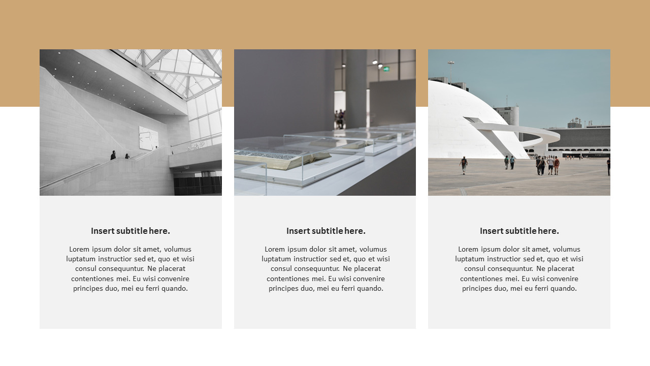 Museum Google Slides Template Diagrams Design