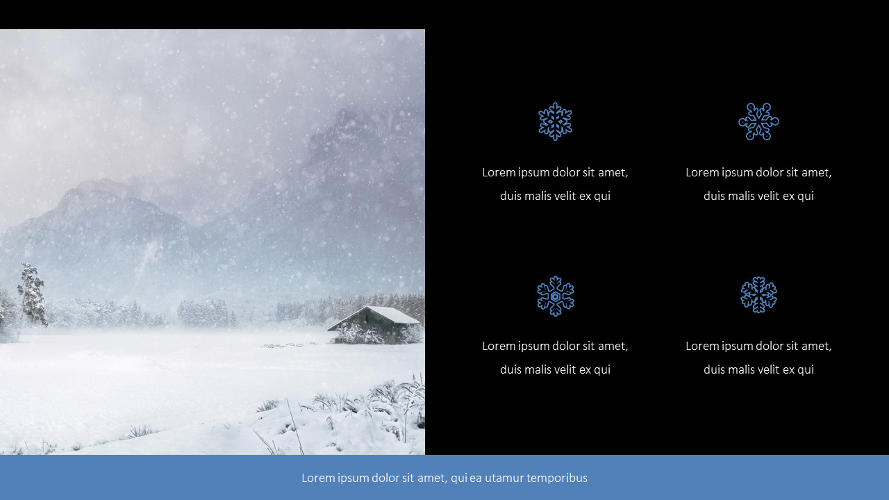 Snow Easy Google Slides Template|Lifestyle