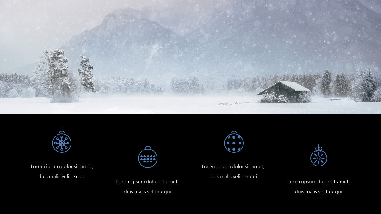 Snow Easy Google Slides Template|Lifestyle