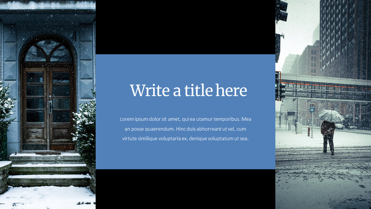 Snow Easy Google Slides Template|Lifestyle