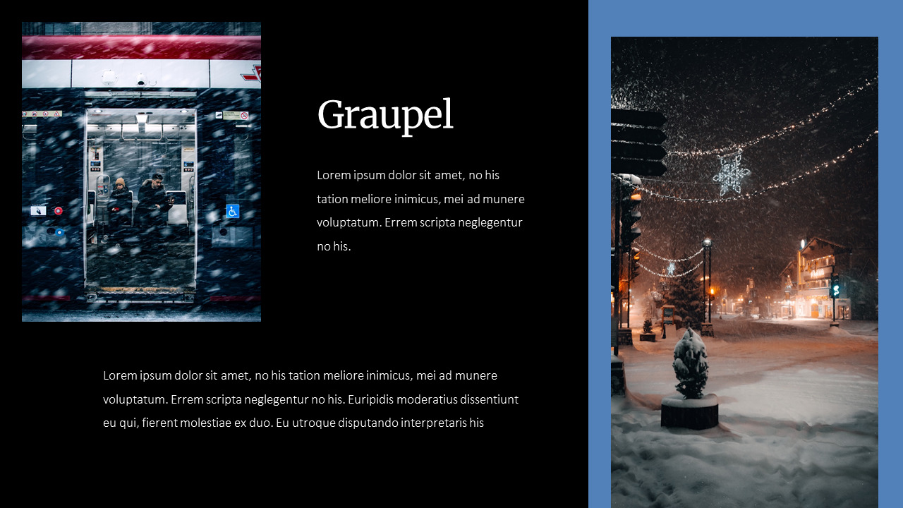 Snow Easy Google Slides Template|Lifestyle