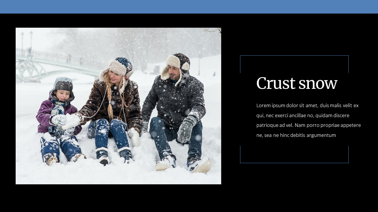 Snow Easy Google Slides Template|Lifestyle