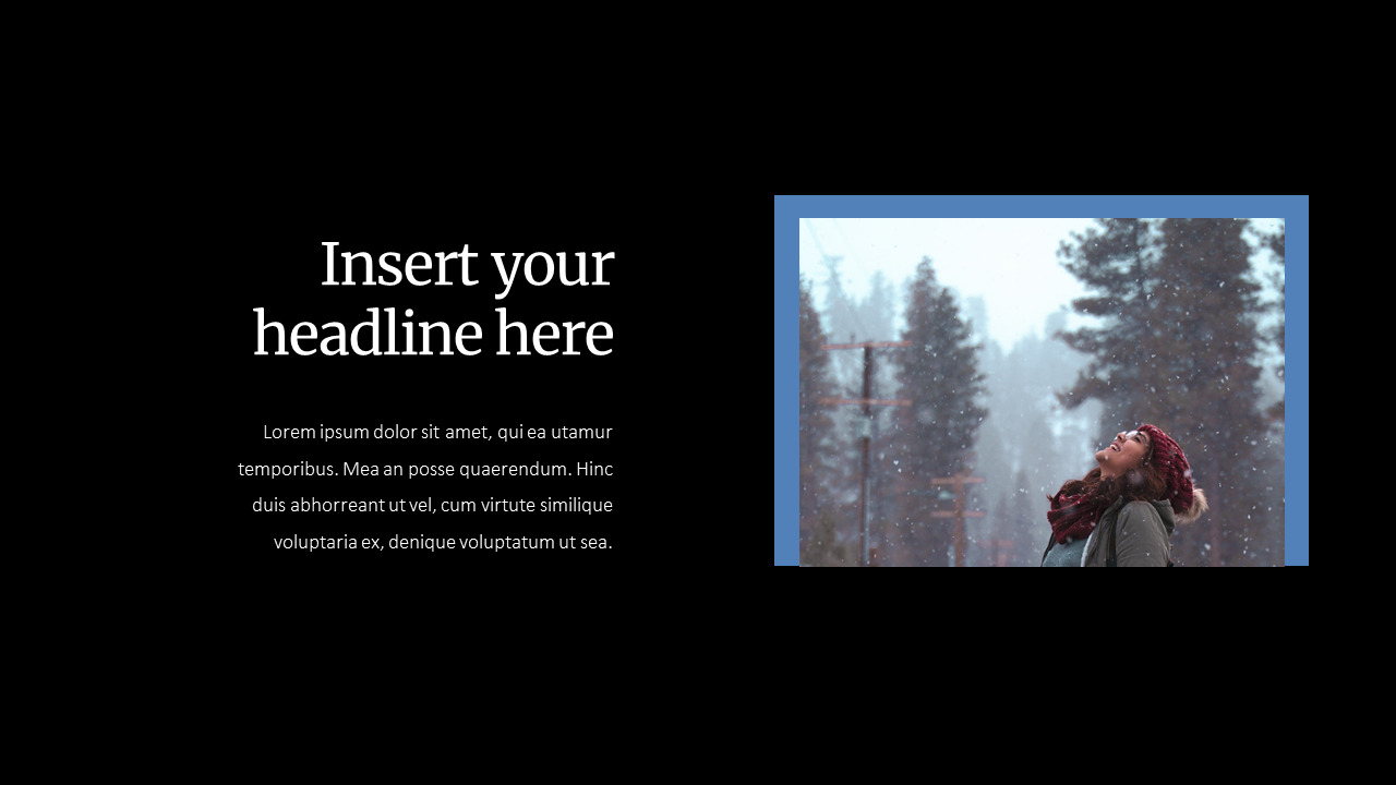 Snow Easy Google Slides Template|Lifestyle