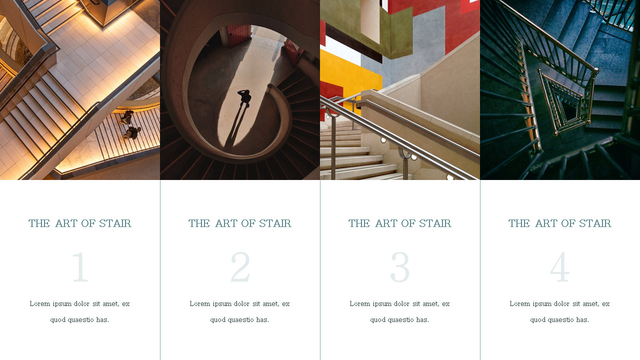 The Art of Stair presentation slide design|Lifestyle|Google