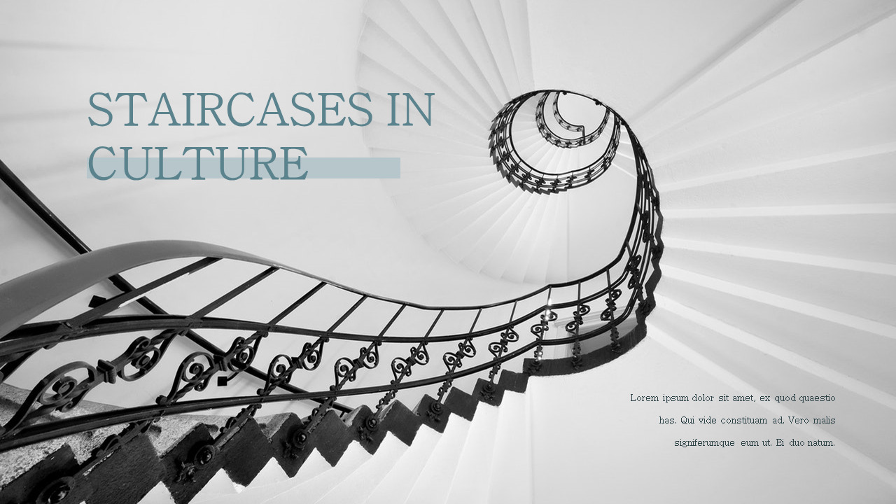 The Art of Stair presentation slide design|Lifestyle|Google