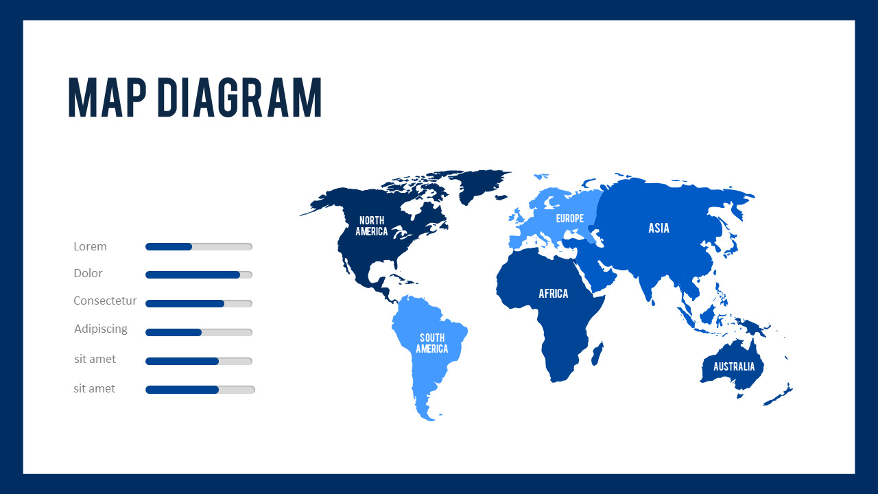Business Project Simple PowerPoint Template Design